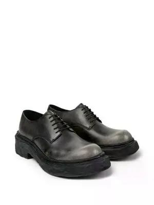 Camper Smooth Leather Lace-up Shoes - Grey