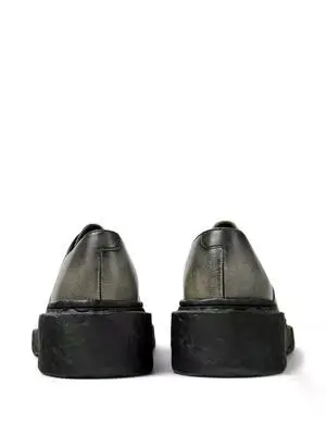 Camper Smooth Leather Lace-up Shoes - Grey