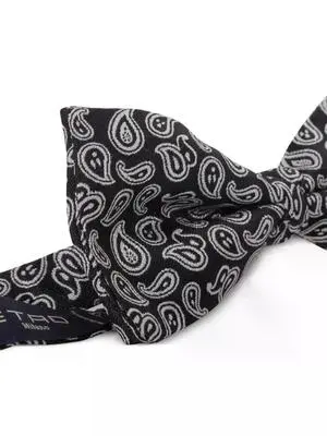 Etro Paisley Print Bow Tie