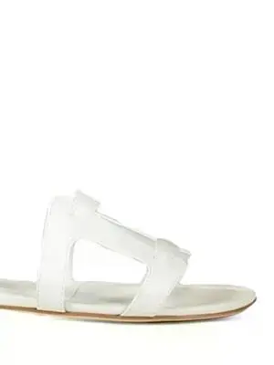 Manolo Blahnik Cut-out Flat Sandals