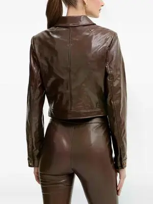 Guess Buttoned Pocket Jacket - Brown