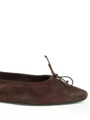 AeydĒ Bow-detail Ballet Flats