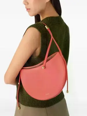 Furla Leather Shoulder Bag - Grey