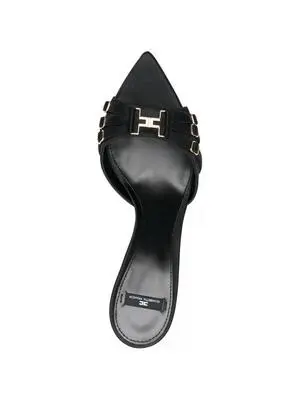 Elisabetta Franchi Logo-plaque Sandals
