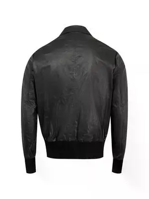 GIORGIO BRATO Leather Bomber Jacket