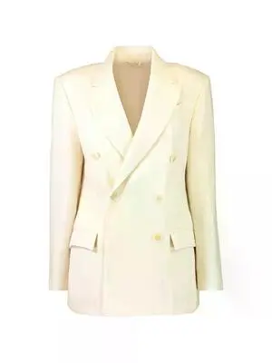 Brunello Cucinelli Button-fastening Fitted Jacket - Neutrals
