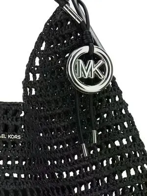 Michael Kors Logo Charm Shoulder Bag