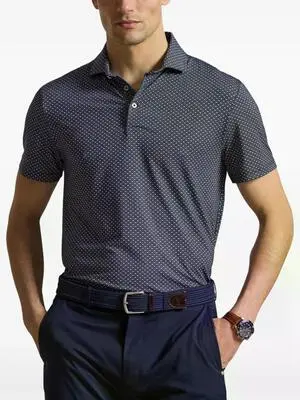 Rlx Ralph Lauren Short-sleeve Patterned Polo Shirt