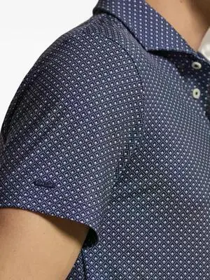 Rlx Ralph Lauren Short-sleeve Patterned Polo Shirt