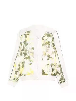 Liu Jo Floral Print Bomber Jacket - White