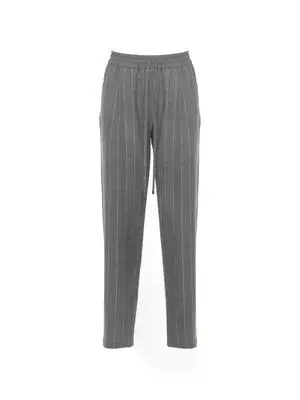Antonelli Firenze Pinstriped Drawstring Trousers