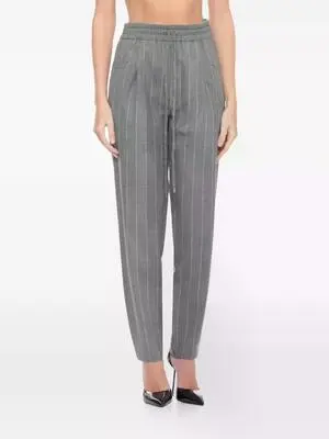 Antonelli Firenze Pinstriped Drawstring Trousers