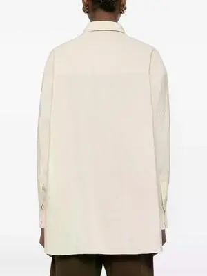LEMAIRE Tie-neck Button-up Shirt