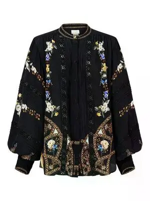 Camilla Black Blouses