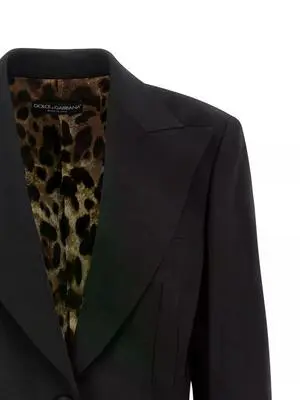 Dolce & Gabbana Single-breasted Blazer - Black
