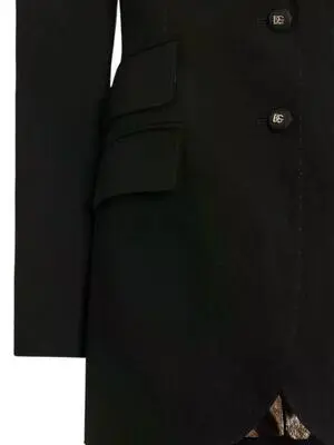 Dolce & Gabbana Single-breasted Blazer - Black