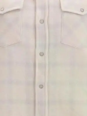 GOD'S TRUE CASHMERE Check-pattern Shirt