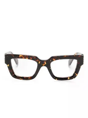 Off-White Tortoiseshell Eyeglasses - Brown