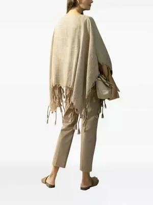 Brunello Cucinelli Cigarette Trousers - Brown