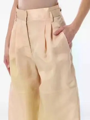 Alberta Ferretti Organza Trousers