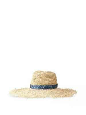 MAISON MICHEL Kiki Straw Hat - Neutrals