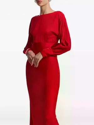 FRAMBOISE Long-sleeve Fitted Dress