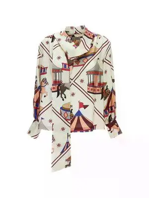 Alberto Biani Long Sleeve Blouses