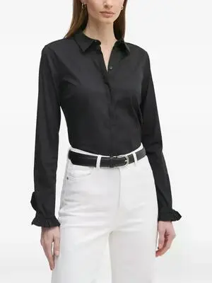MOS MOSH Mattie Ruffled-cuff Shirt