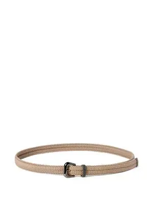 Brunello Cucinelli Braided Belt - Neutrals