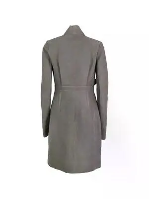 Rick Owens 2009 V-neck Belted Coat