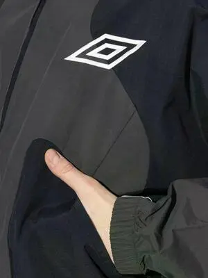 UMBRO Logo-embroidered Hooded Jacket