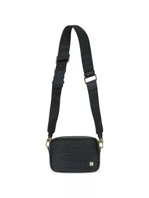 Amiri Striped Messenger Bag - Black