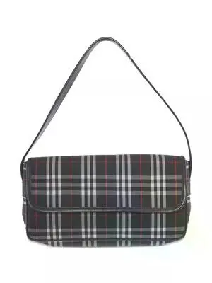 Burberry Tartan-pattern Rectangular Bag
