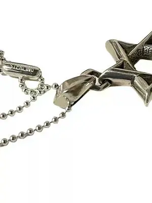 Chrome Hearts David's Star Pendant Necklace