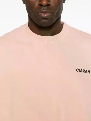 CIARAN Logo-embroidered T-shirt