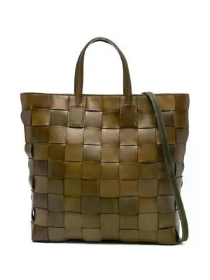 Dragon Diffusion Medium Woven Tote Bag - Green