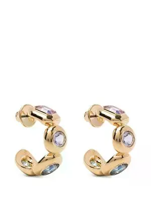 SWAROVSKI Gema Hoop Earrings - Gold