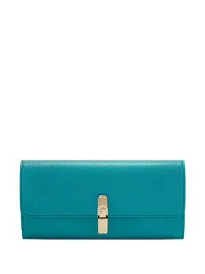 Furla Iride Continental Leather Wallet - Blue