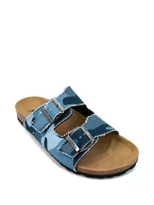 MC2 SAINT BARTH Camouflage Buckled Sandals