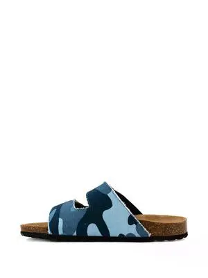 MC2 SAINT BARTH Camouflage Buckled Sandals