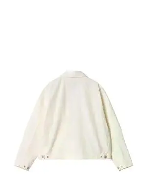 Carhartt Work In Progress Og Detroit Zip Pocket Jacket - White