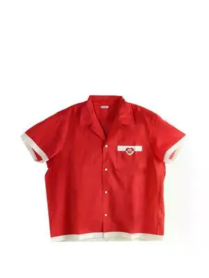 BODE Embroidered Shirt - Red