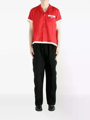 BODE Embroidered Shirt - Red