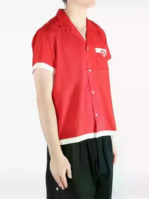 BODE Embroidered Shirt - Red