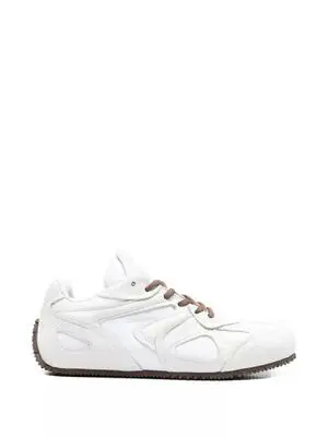 Axel Arigato Paneled Lace-up Sneakers - White