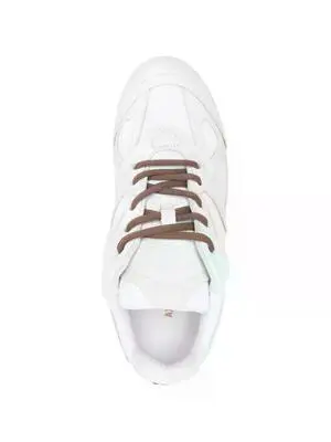 Axel Arigato Paneled Lace-up Sneakers - White