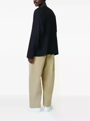 Studio Nicholson Sorte Pleated Trousers - Neutrals
