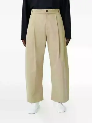 Studio Nicholson Sorte Pleated Trousers - Neutrals