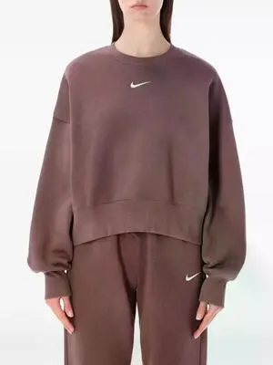 Nike Crew-neck Sweatshirt - Brown