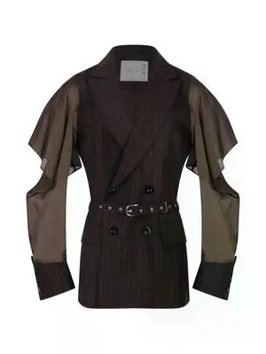 Sacai Belted Jackets For Women